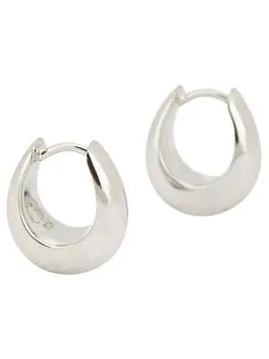 Tom Wood Ice Hoop Earrings - Silver