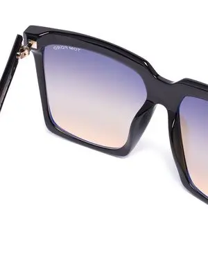 TOM FORD Sabrina Square-frame Sunglasses - Black