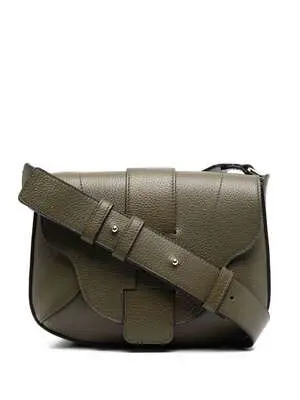 Hogan Debossed Logo Crossbody Bag - Green