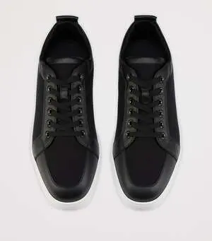 CHRISTIAN LOUBOUTIN Rantulow Leather Sneakers - Black