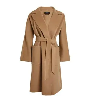 Max Mara Virgin Wool Belted Coat
