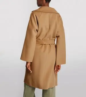Max Mara Virgin Wool Belted Coat