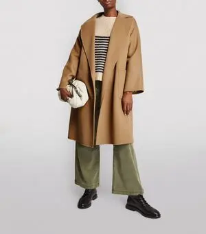 Max Mara Virgin Wool Belted Coat