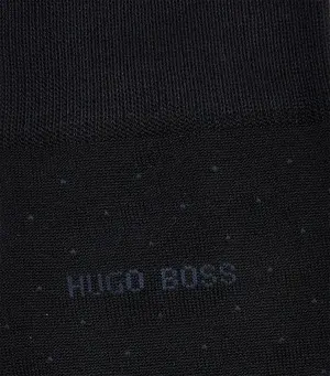 BOSS George Pin Dot Socks - Navy