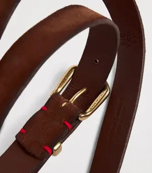 Eleventy Suede Belt