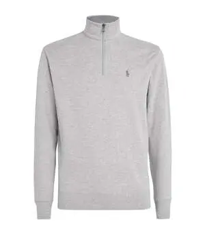 Polo Ralph Lauren Quarter-zip Sweatshirt - Grey