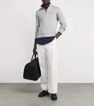 Polo Ralph Lauren Quarter-zip Sweatshirt - Grey
