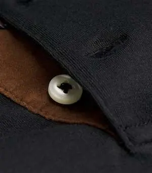 Polo Ralph Lauren Pima Cotton Long-sleeve Polo Shirt - Black