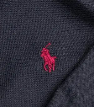 Polo Ralph Lauren Cotton Logo-embroidered Shirt - Navy