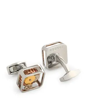 Tateossian Silver Cufflinks