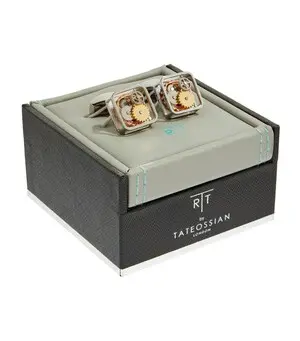 Tateossian Square Gear Cufflinks