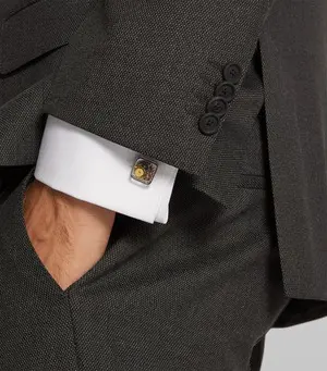 Tateossian Square Gear Cufflinks