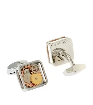 Tateossian Square Gear Cufflinks