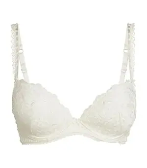AUBADE Moulded Danse Des Sens Plunge Bra White