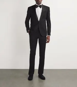 Brioni Pre-tied Silk Bow Tie