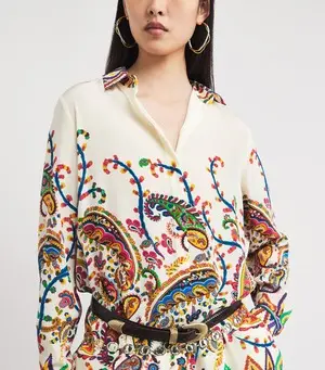 Etro Silk Paisley Shirt