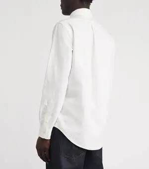 Polo Ralph Lauren Custom Fit Polo Pony Oxford Shirt - White