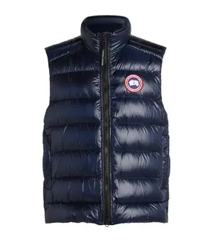 Canada Goose Down Quilted Crofton Gilet Navy