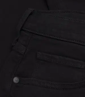 Paige Normandi Straight Jeans - Black