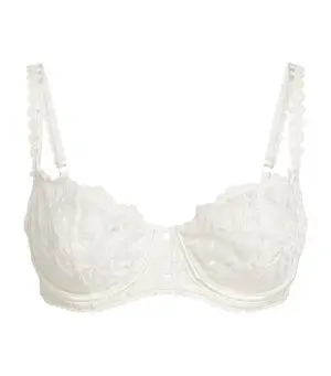 AUBADE Lace Half-cup Bra White