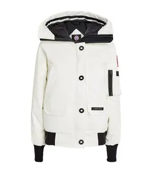 Canada Goose Down-filled Chilliwack Bomber Jacket - White