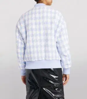 Balmain Tweed Houndstooth Jacket