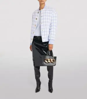 Balmain Tweed Houndstooth Jacket