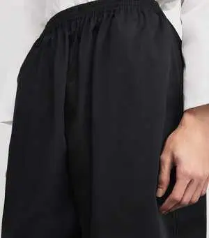 Eskandar Cropped Japanese Trousers