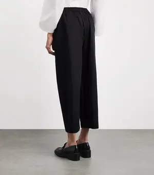 Eskandar Cropped Japanese Trousers