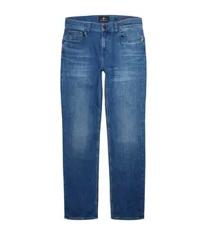 7 For All Mankind Straight Luxe Performance Jeans