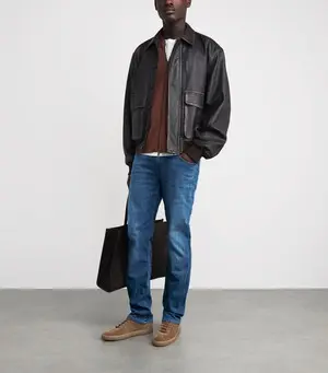 7 For All Mankind Straight Luxe Performance Jeans