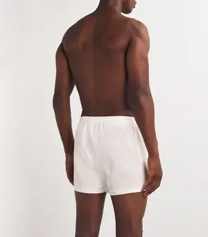 Hanro Cotton Boxer Shorts - White