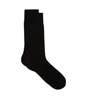 Pantherella Cashmere-blend Socks - Black