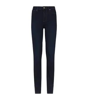 Paige Hoxton Straight Leg Jeans - Blue