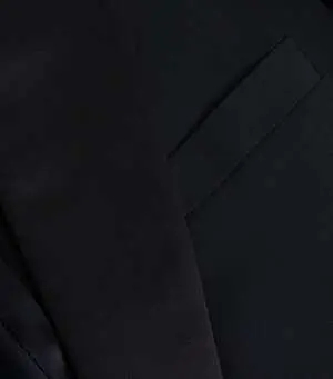 Giorgio Armani Silk-trimmed Tuxedo Suit - Blue
