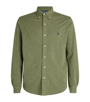 Polo Ralph Lauren Polo Pony Cotton Shirt Green