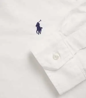 Polo Ralph Lauren Cotton Polo Pony Shirt - White