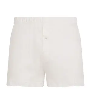 Hanro Sea Island Cotton Trunk - White
