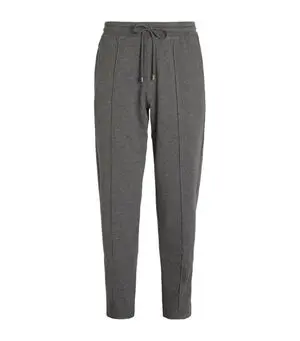 Canali Cotton-Cashmere Sweatpants Grey
