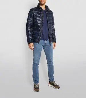 Canada Goose Crofton Padded Jacket - Navy