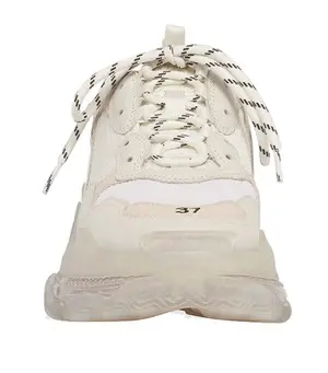 Balenciaga Triple S Clear Sole Sneakers - White
