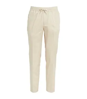 Sandro Drawstring Trousers - Beige