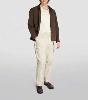 Sandro Drawstring Trousers - Beige