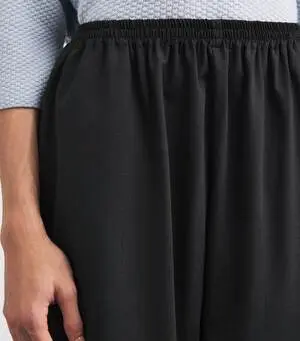 Eskandar Wide-leg Japanese Trousers - Grey