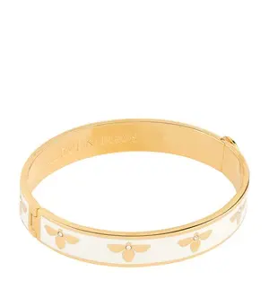 Halcyon Days Bee Bangle - Beige
