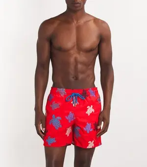 Vilebrequin Embroidered Turtle Swim Shorts