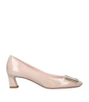 ROGER VIVIER Belle Vivier Trompette Pumps 45 - Brown