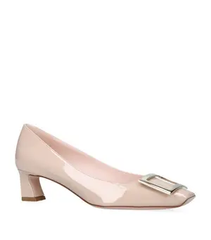 ROGER VIVIER Belle Vivier Trompette Pumps 45 - Brown