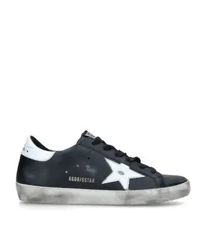 GOLDEN GOOSE Super-star Leather Sneakers - Multi