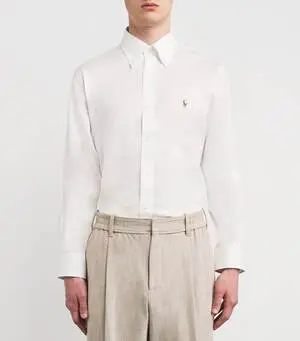 Polo Ralph Lauren Cotton Poplin Shirt - White